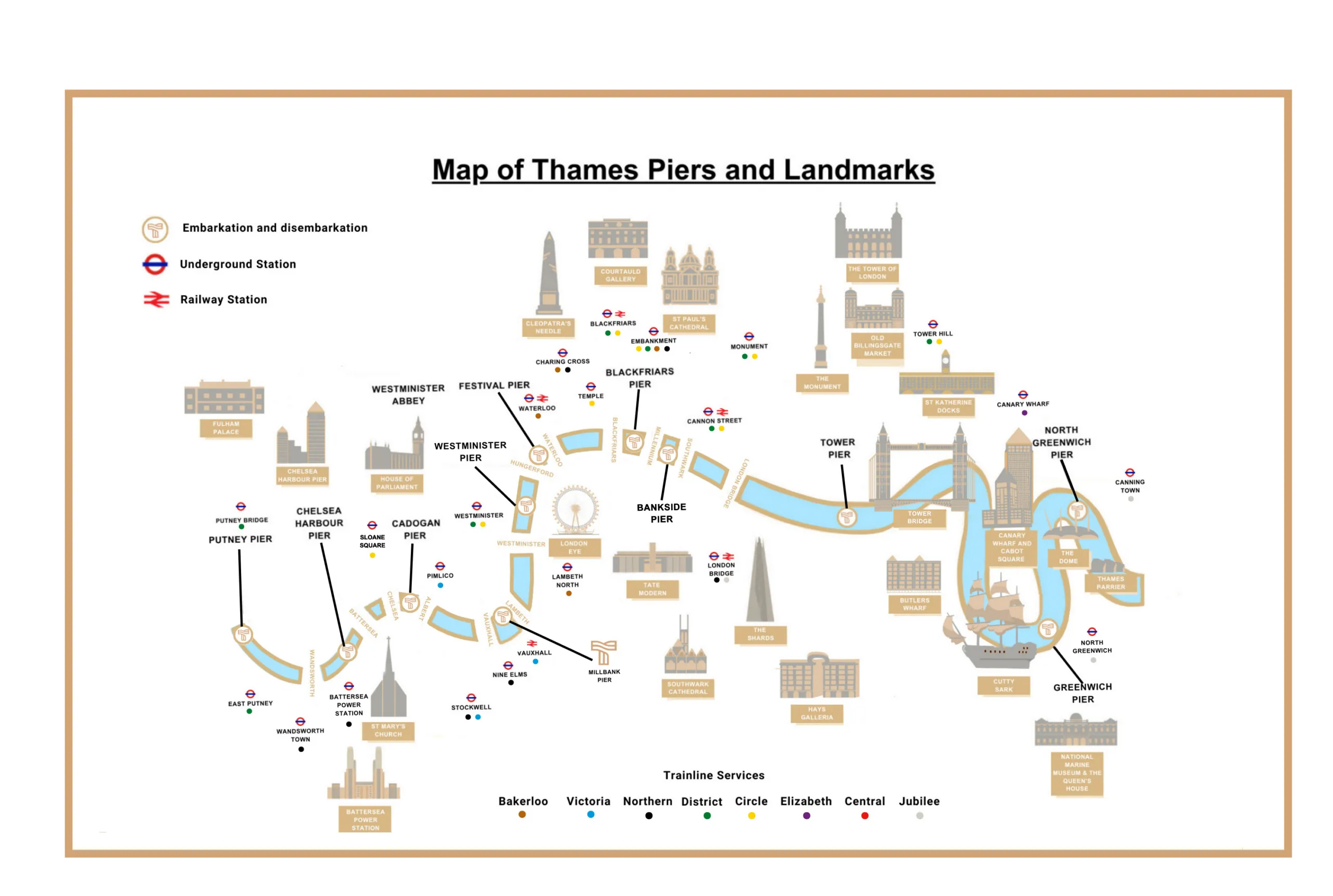 Piers - Thames Party Boats